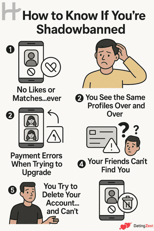 How to get unshadowbanned on Hinge 2025