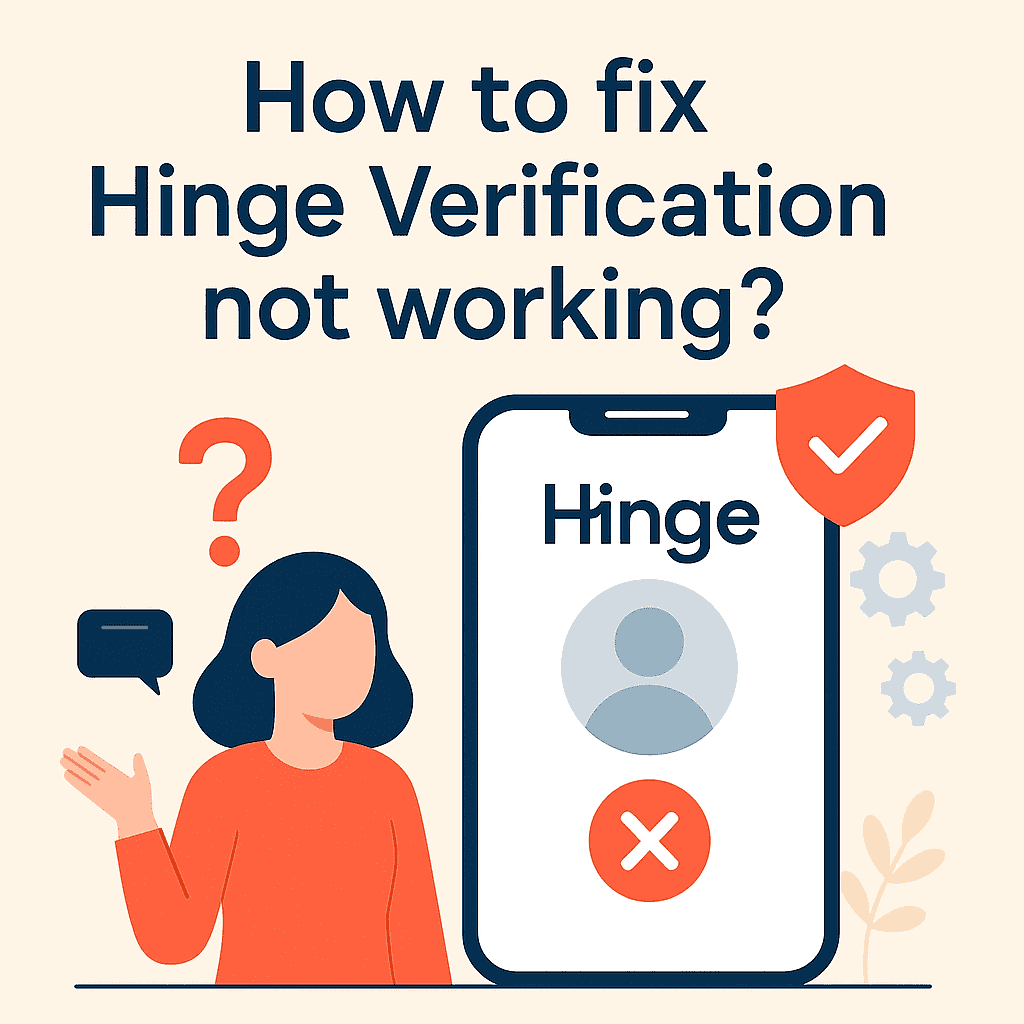 Why is Hinge Verification not working? How to fix it!