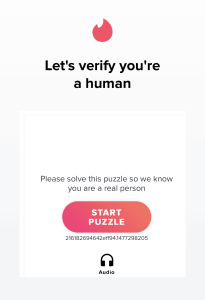 How to Fix Tinder’s Human Puzzle Verification Loop