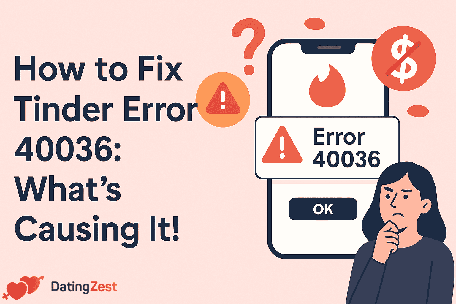 How to fix Tinder error 40036 - What’s causing it!
