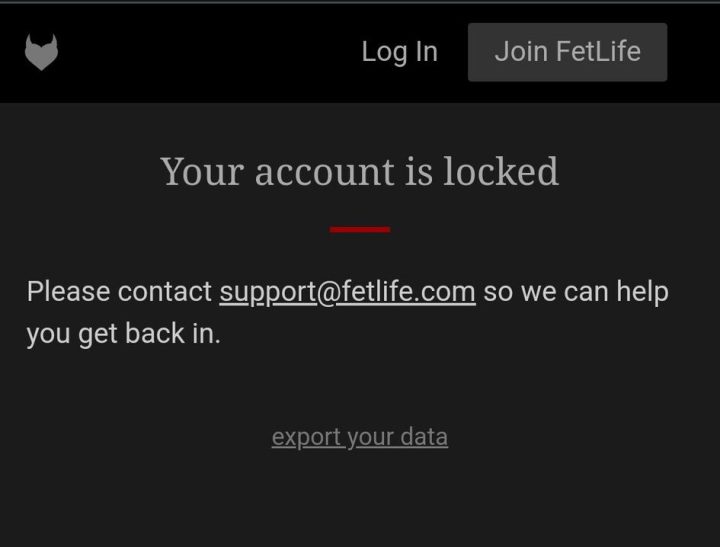 How to Recover a Locked FetLife Account - 3 Successful Methods