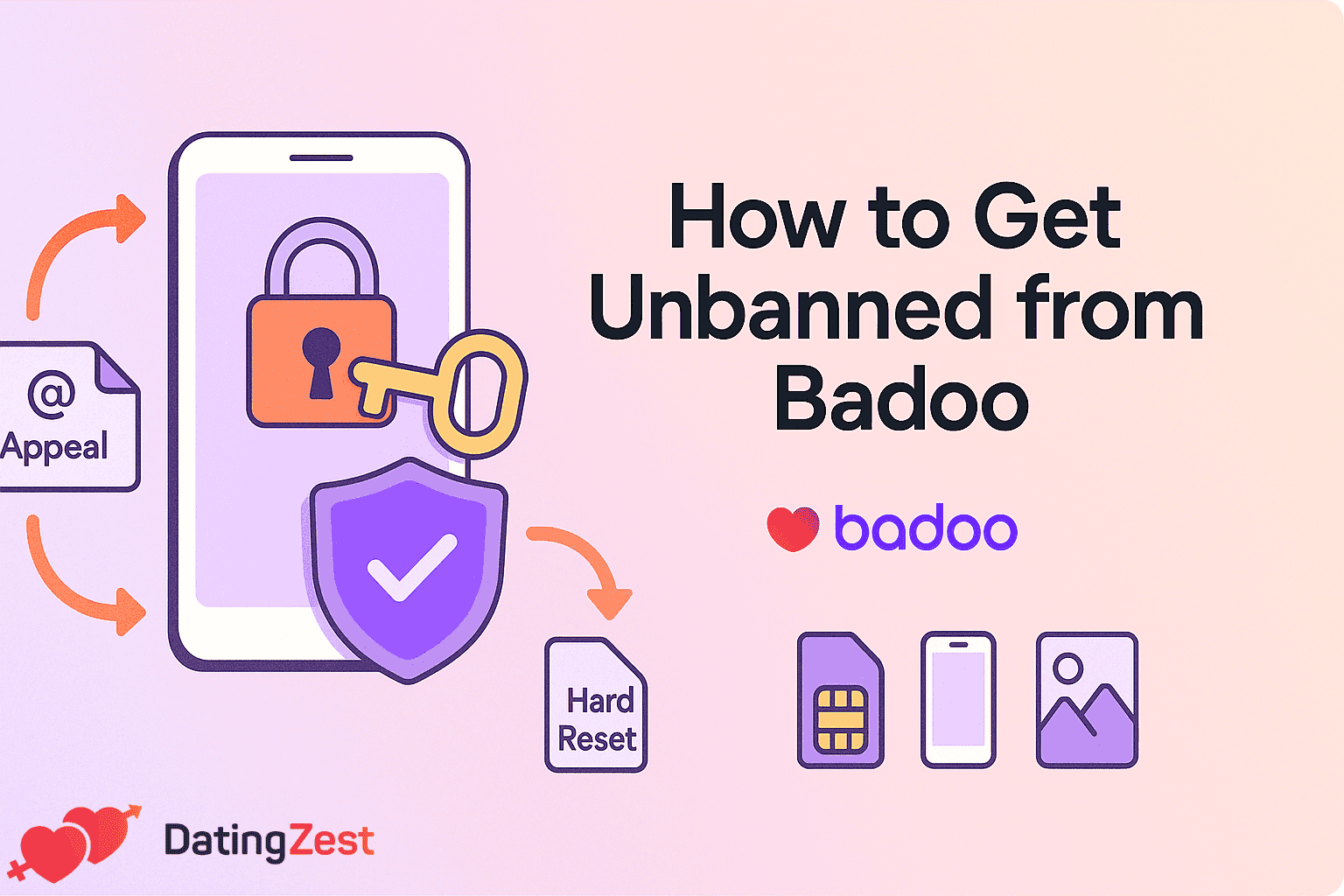 Comment se débarrasser d'un compte Badoo bloqué Guide 2025