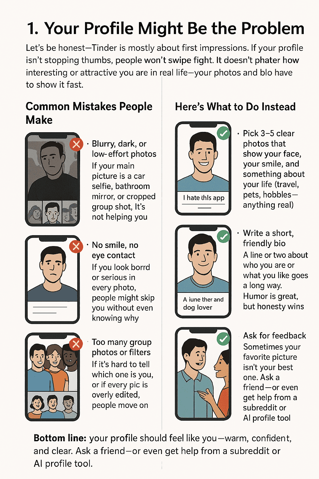 How to Fix Getting No Matches on Tinder: Why Does It Happen?