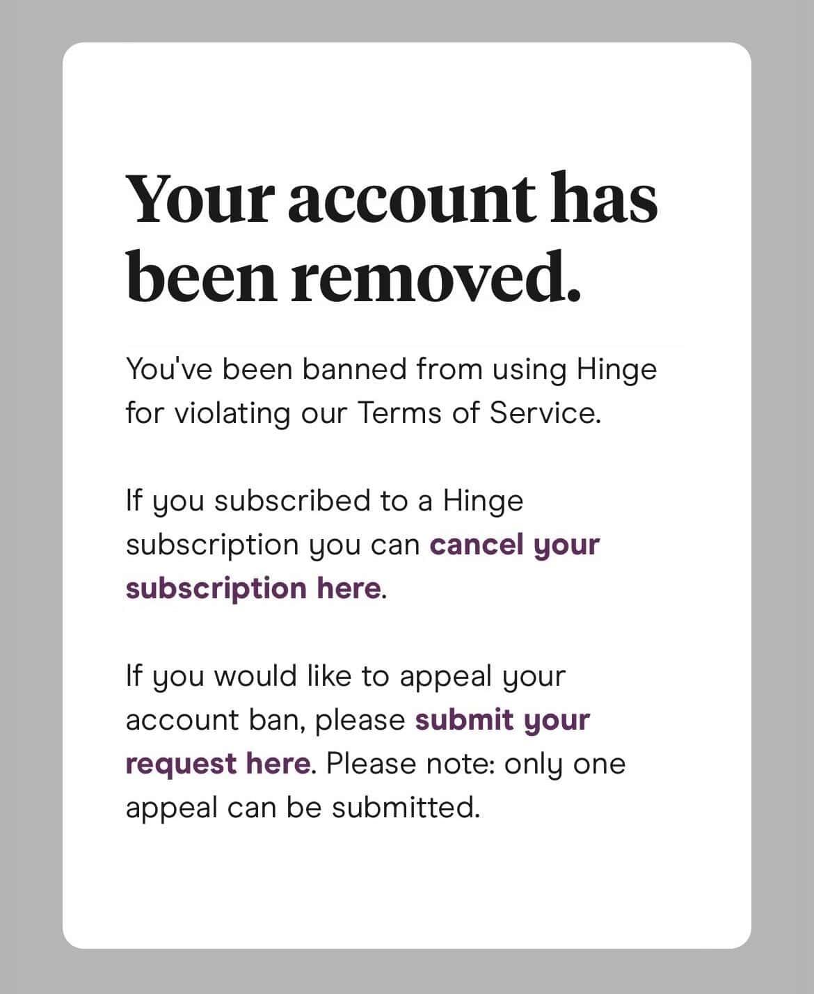 How to fix Hinge Transaction Error? Solutions and Reasons