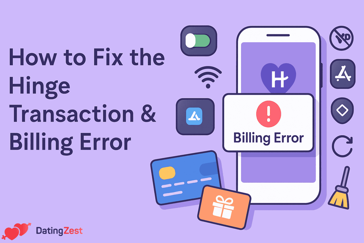 How to Fix the Hinge Transaction & Billing Error on iOS and Android