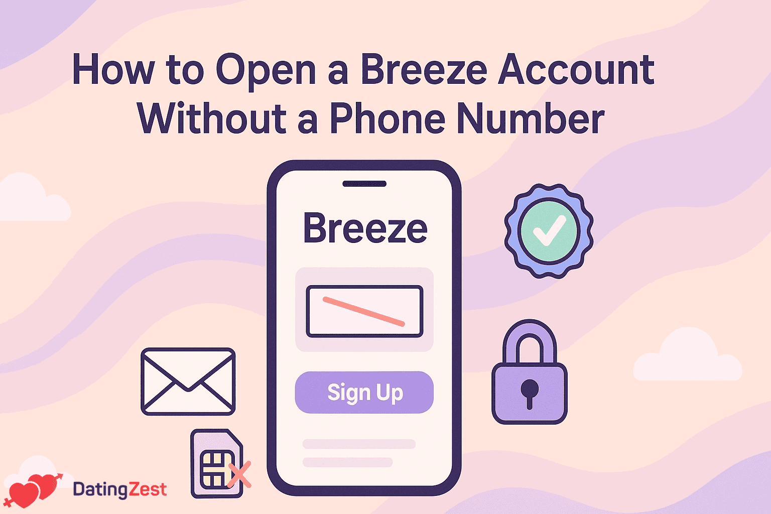 How to create Breeze Account Without a Phone Number