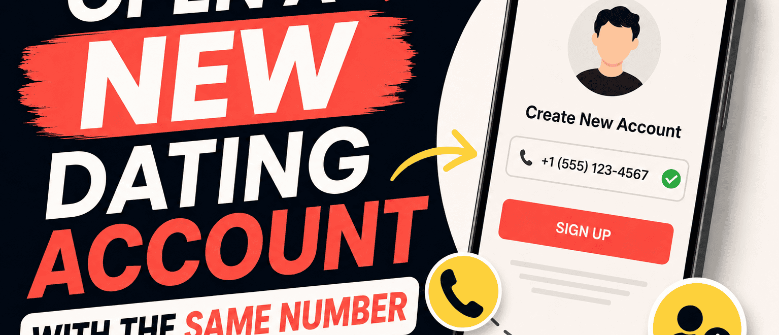 Wie man ein neues Dating app-Konto mit der gleichen Telefonnummer erstellt